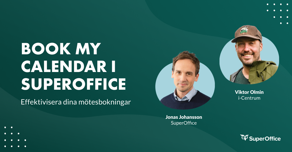 Book My Calendar i SuperOffice