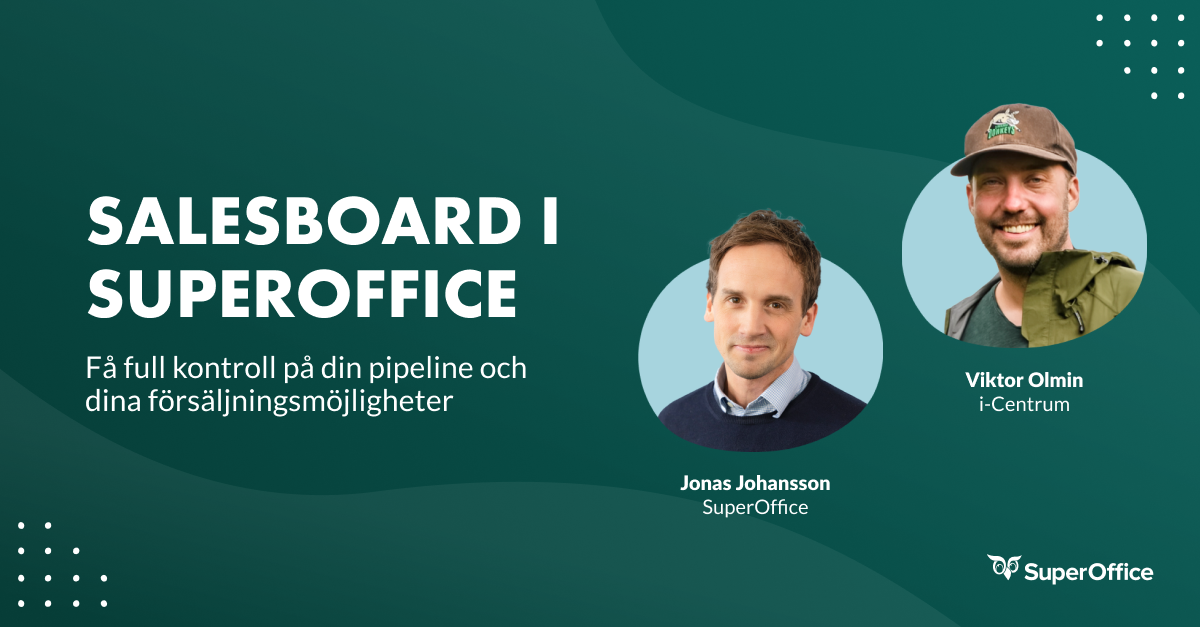 Sales Board i SuperOffice