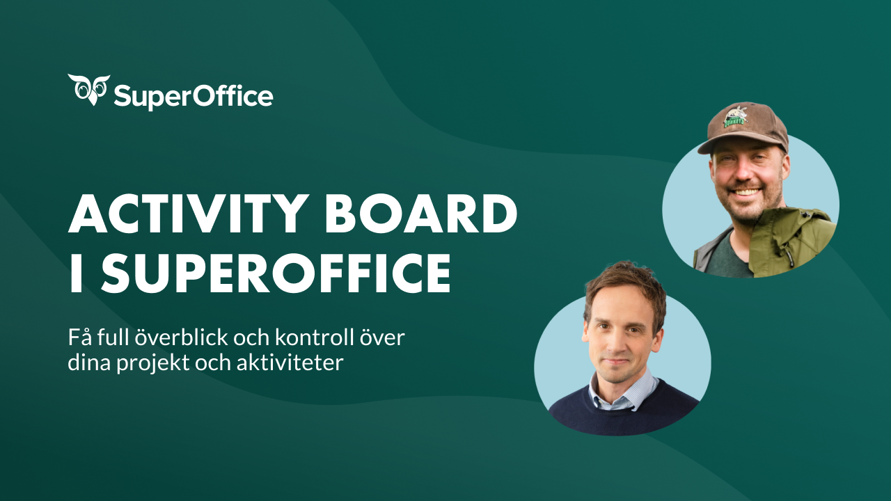 Activity Board i SuperOffice